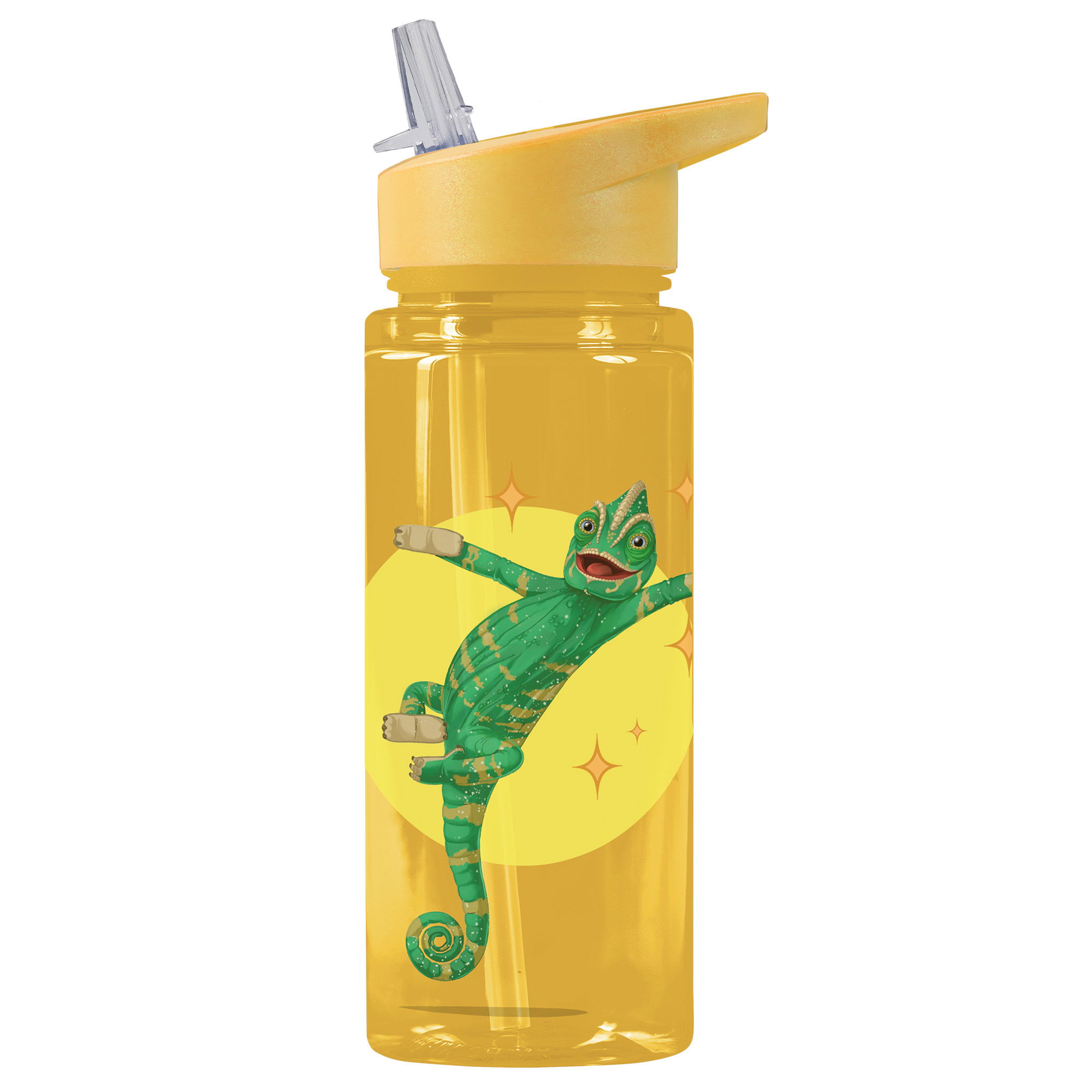 The School of Magical Animals Water Bottle 500 ml rPET | Yellow, Caspar ...