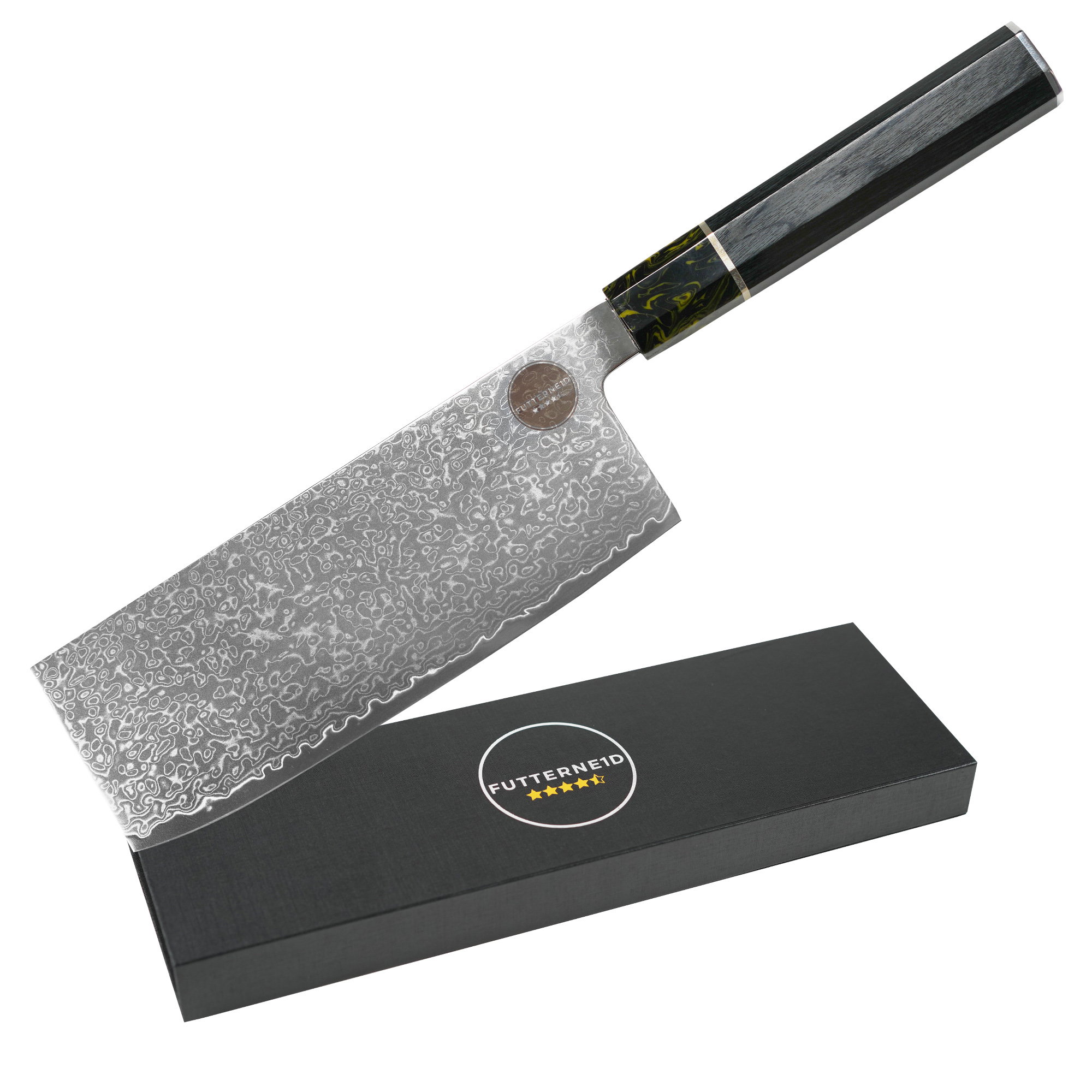 STONELINE® FUTTERBE1L Damast Hackmesser